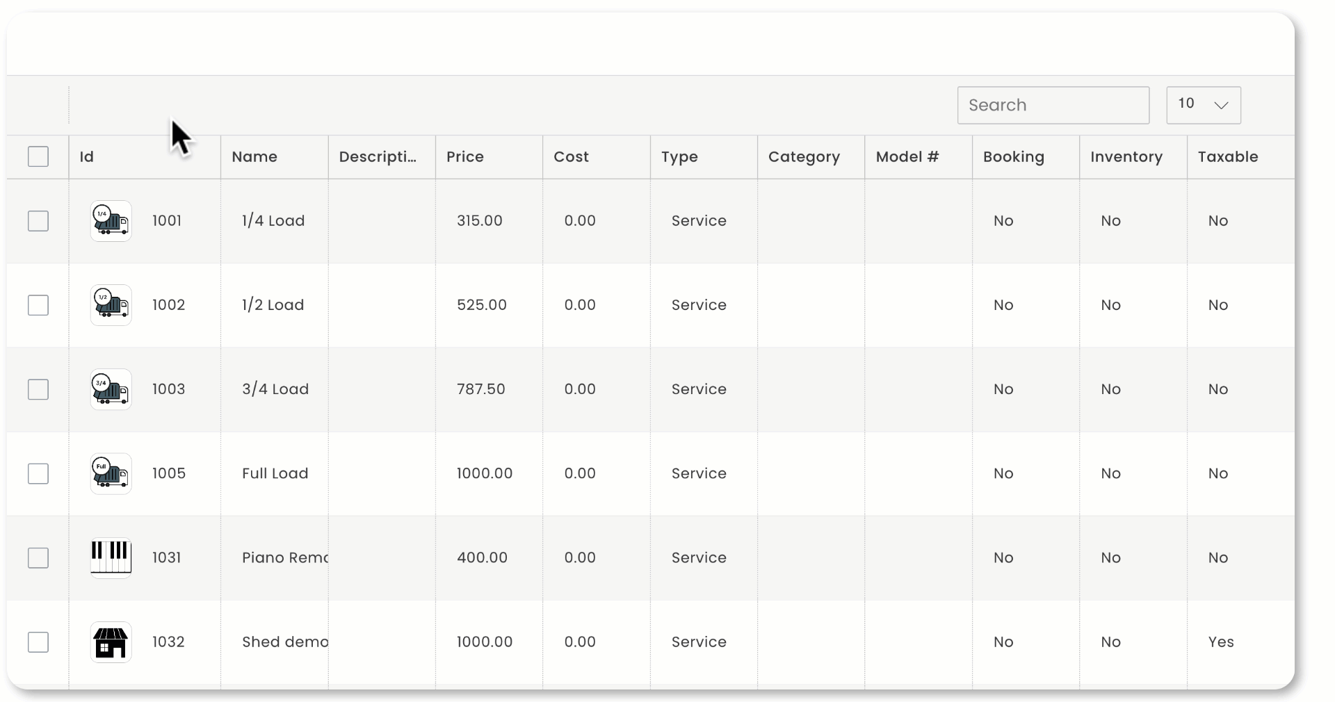 Creating and managing item categories – Workiz