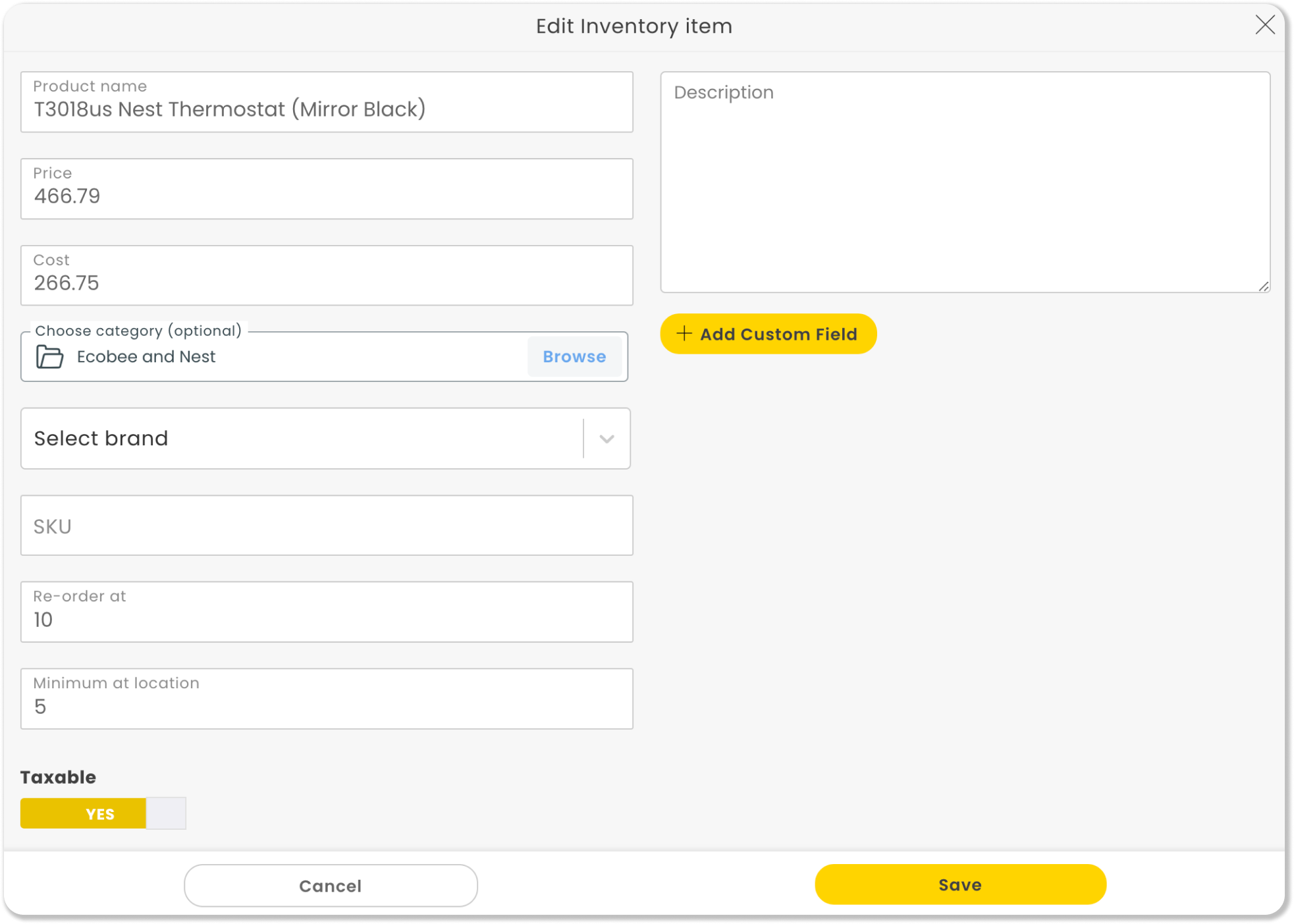 How to create and manage inventory items – Workiz