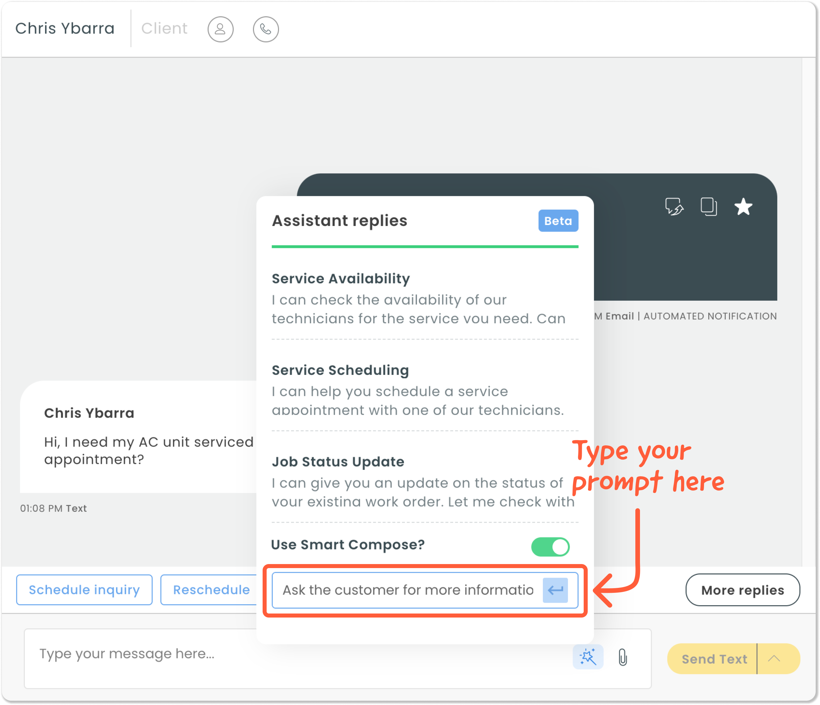 Transforming your interactions with AI-powered Smart Messaging – Workiz