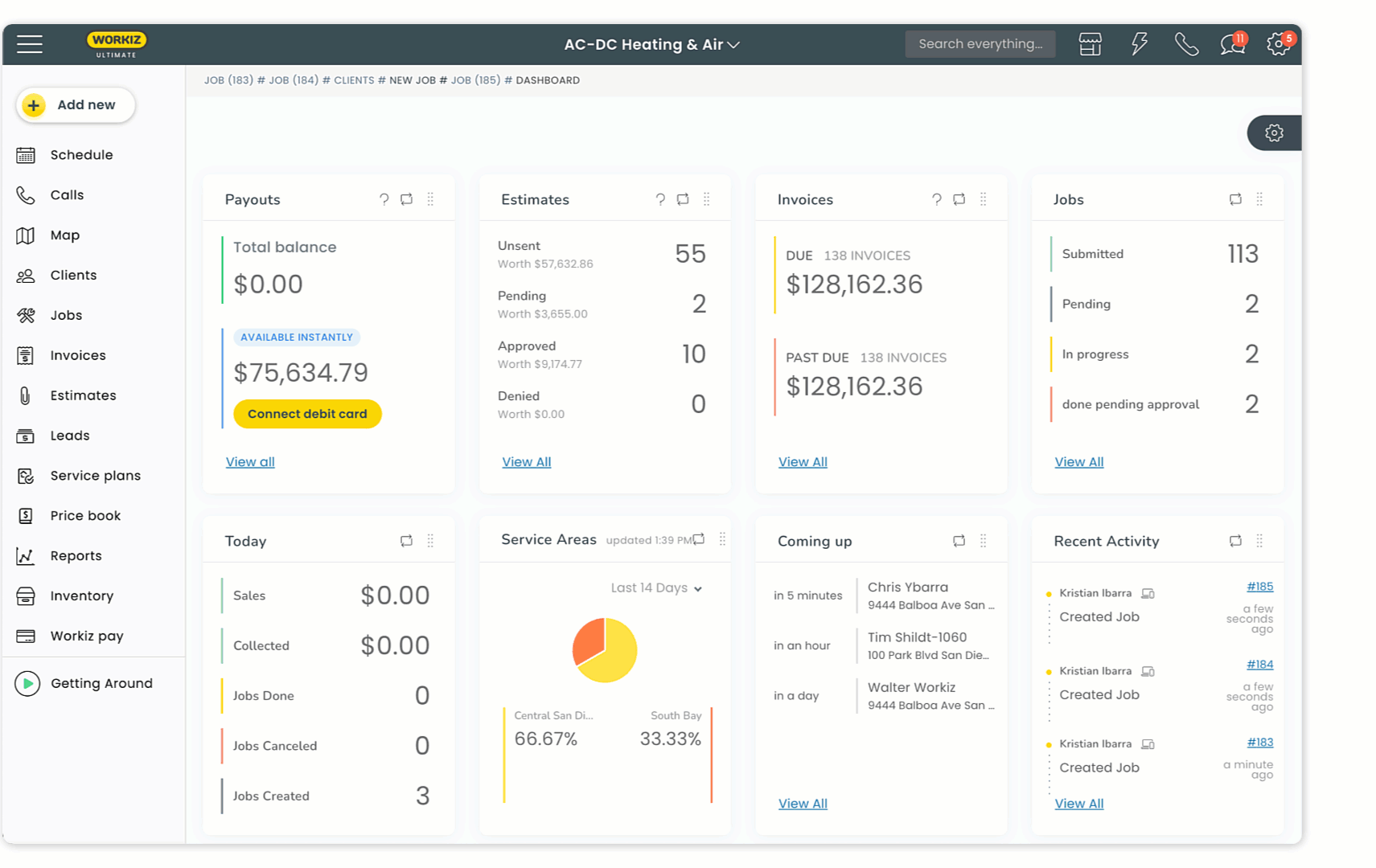 Your guide to the updated Workiz design – Workiz
