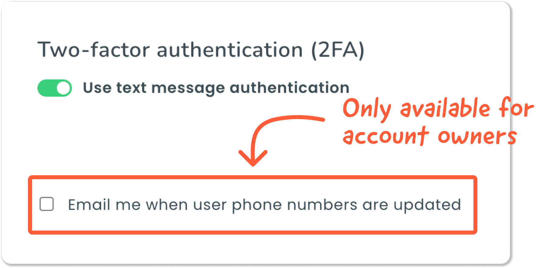 Enabling two-factor authentication – Workiz